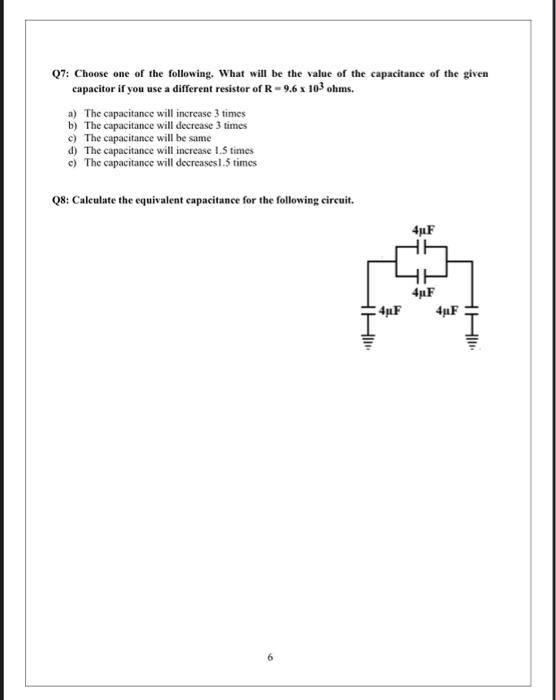 Solved Assignment: PART 1: Measurement of Single Unknown | Chegg.com