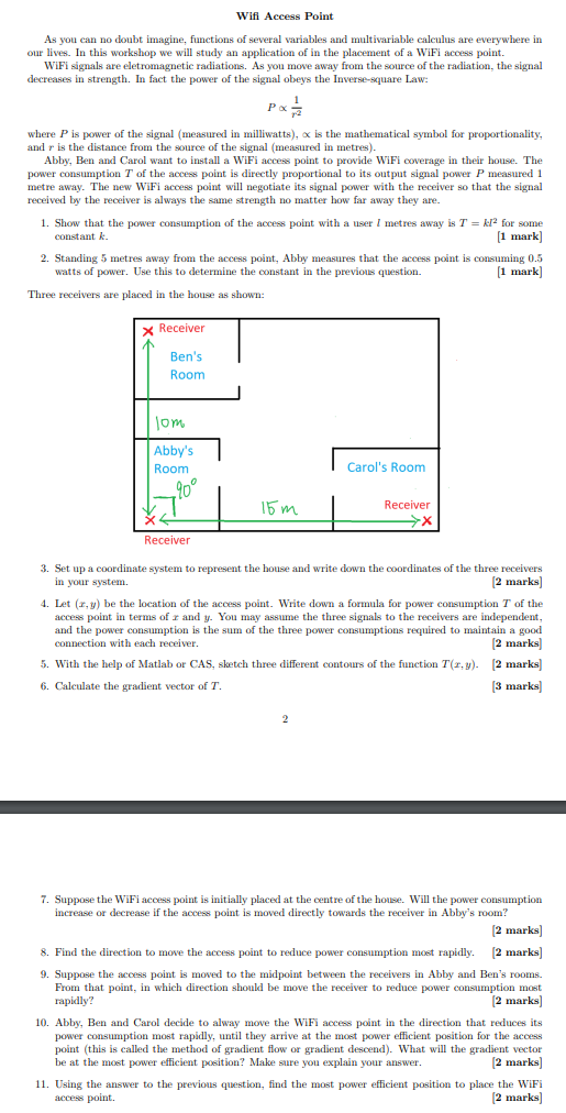 Solved Wif Access PointAs you can no doubt imagine, | Chegg.com