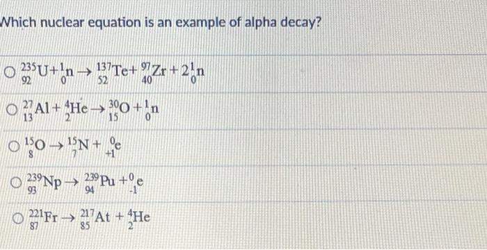 Solved Complete the following nuclear fission equation: 230 | Chegg.com