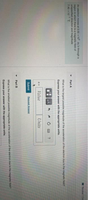 Solved Review | Constants a = Value Units Submit Request | Chegg.com