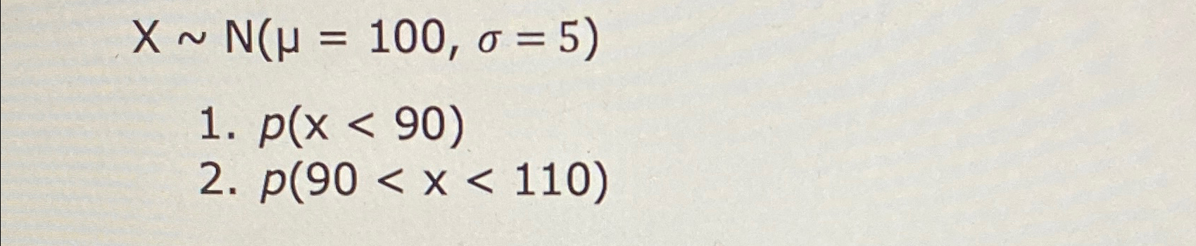 Solved )=100,σ=(5)