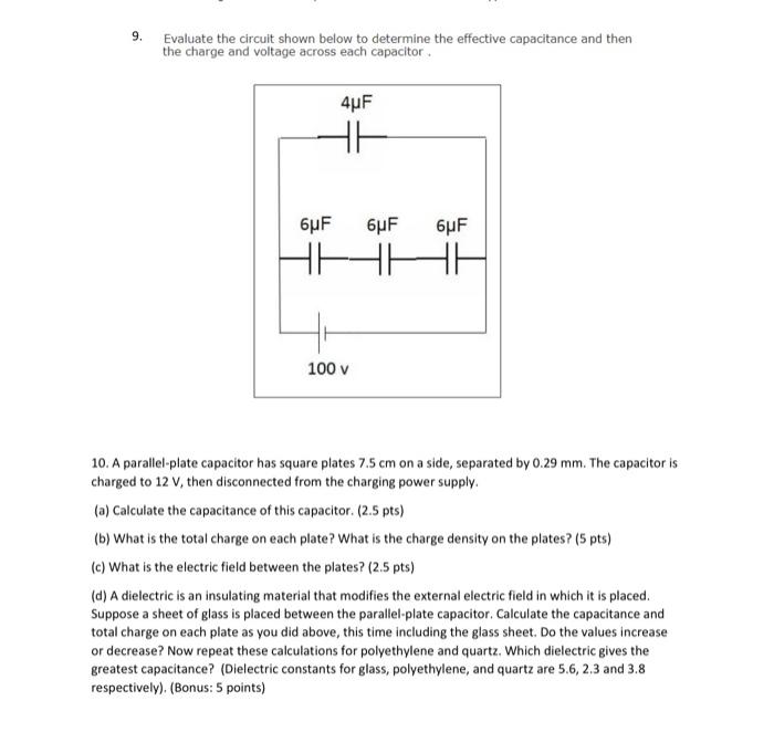 Solved 9. Evaluate the circuit shown below to determine the | Chegg.com
