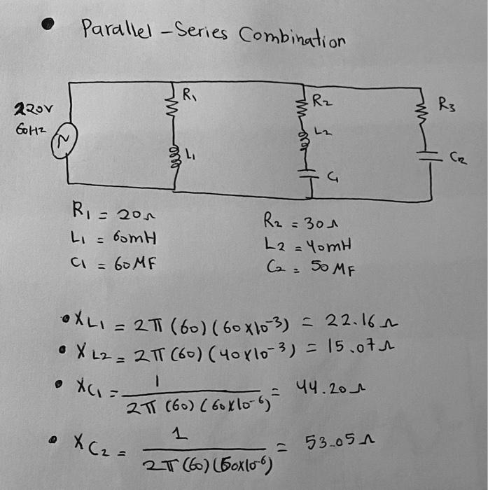 Solved Parallel-Series Combination | Chegg.com