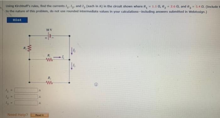 Solved Apply Kirchhoff's junction rule to junction c (Use | Chegg.com