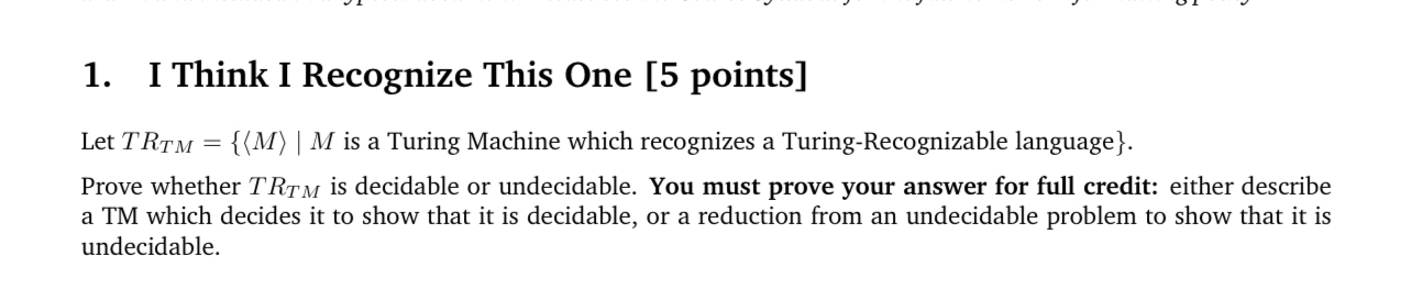 Solved I Think I Recognize This One [5 ﻿points]Let is a | Chegg.com