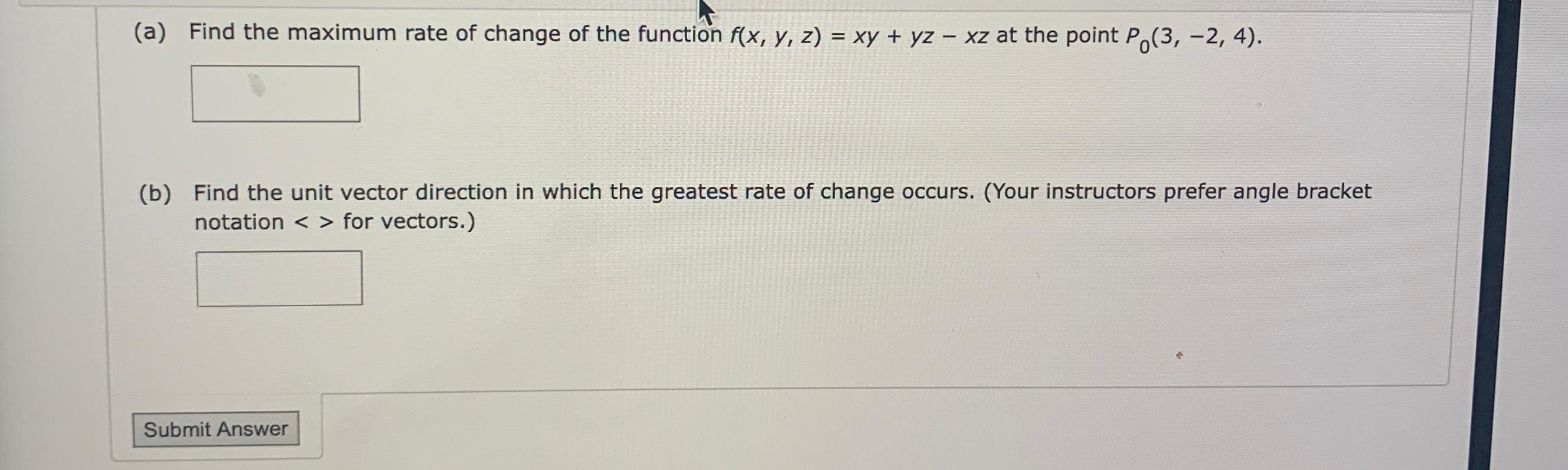 Solved (a) ﻿Find the maximum rate of change of the function | Chegg.com
