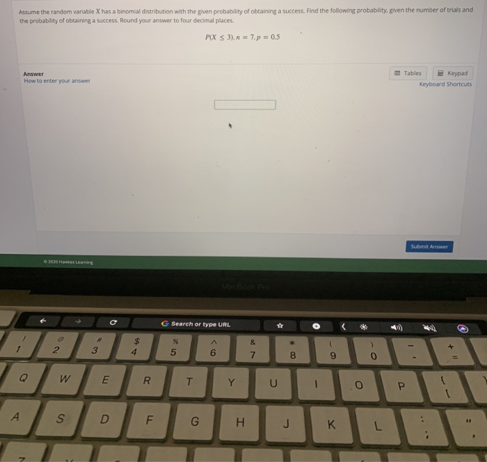 Solved Assume the random variable X has a binomial | Chegg.com