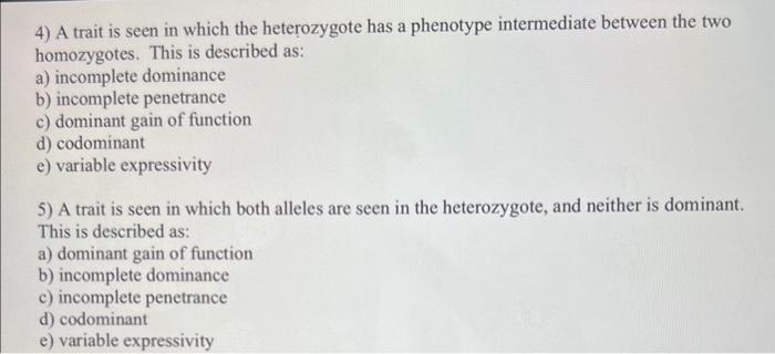 Solved 1. Multiple Choice ( 3 points each; 54 points | Chegg.com
