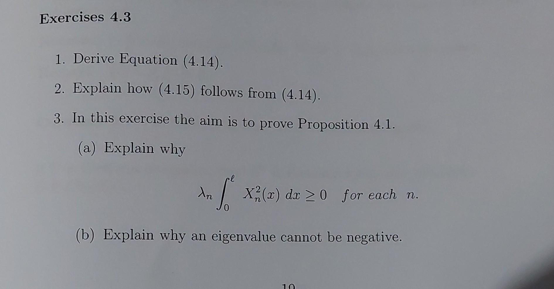 Separation of variables leads to eigenvalue problems. | Chegg.com