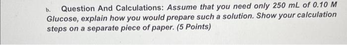 Solved STUDY EXERCISE 1: Preparation of Molar Solutions a. | Chegg.com