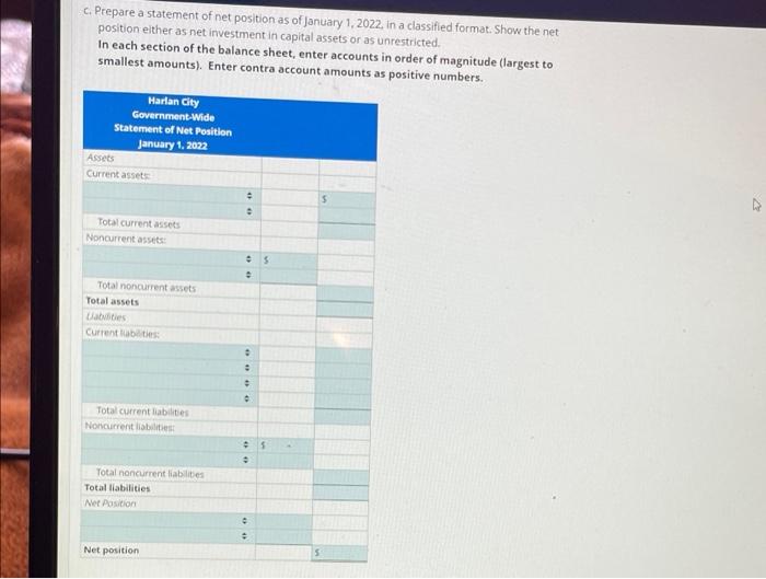Solved Harlan City, a small city, is planning to issue its | Chegg.com