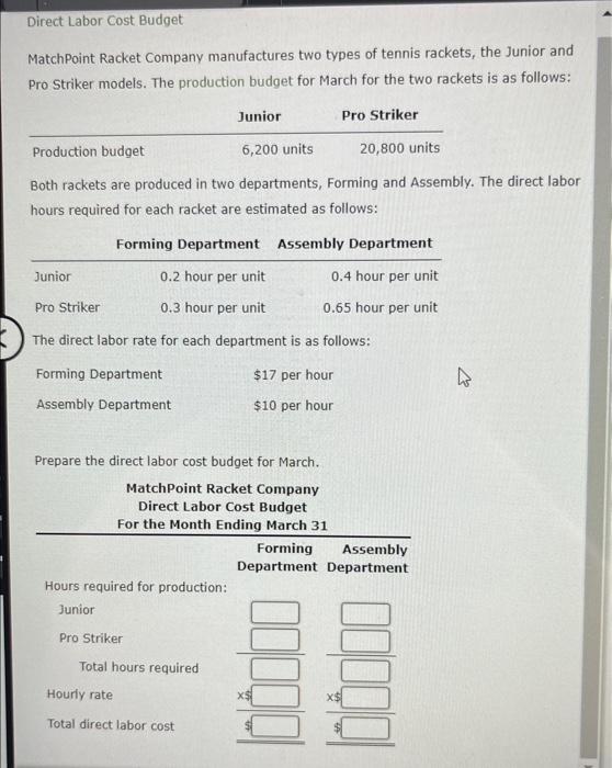 Solved MatchPoint Racket Company manufactures two types of | Chegg.com