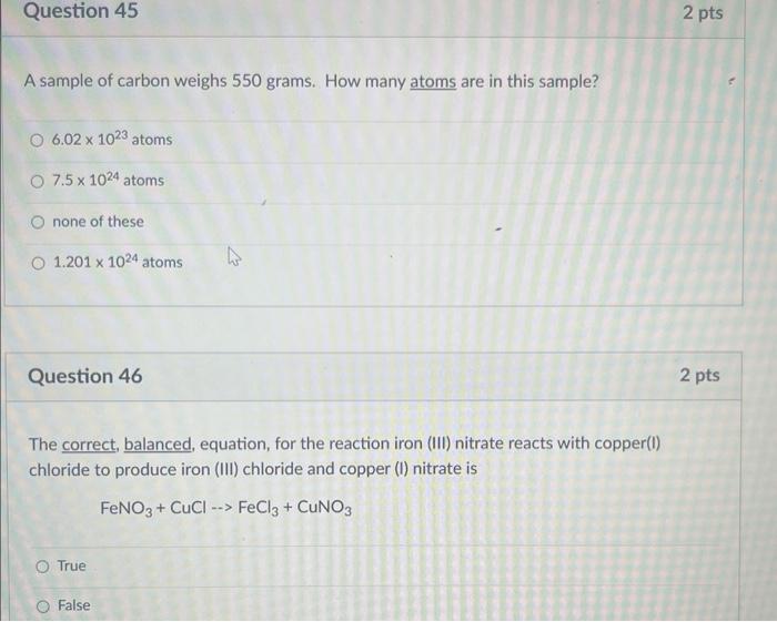 Solved A sample of carbon weighs 550 grams. How many atoms | Chegg.com