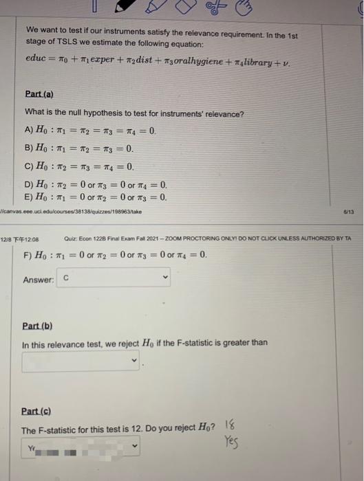 Solved Questions 6-8 Returns to education. We are interested | Chegg.com