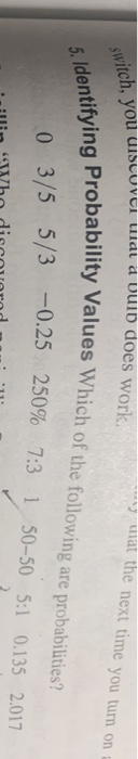 Solved 4-1 Basic Skills and Concepts Statistical Literacy | Chegg.com