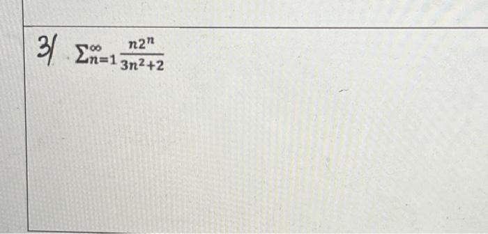 Solved solve the following problem using limit comparison | Chegg.com