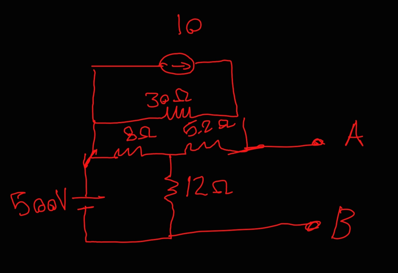 Solved find the thevenin equivalent, if you can use theses | Chegg.com