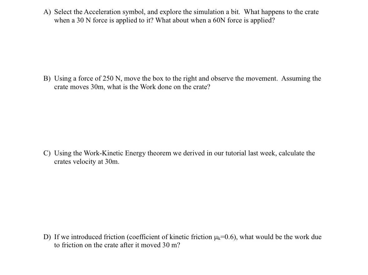 Solved A) ﻿Select the Acceleration symbol, and explore the | Chegg.com