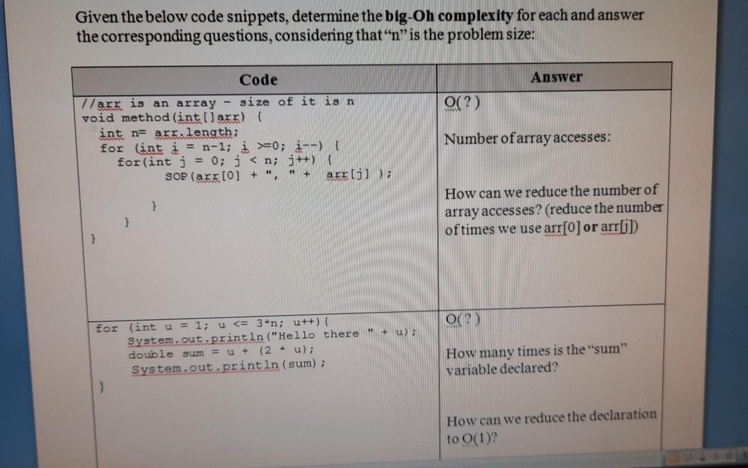 Solved data stracture and algorithm | Chegg.com