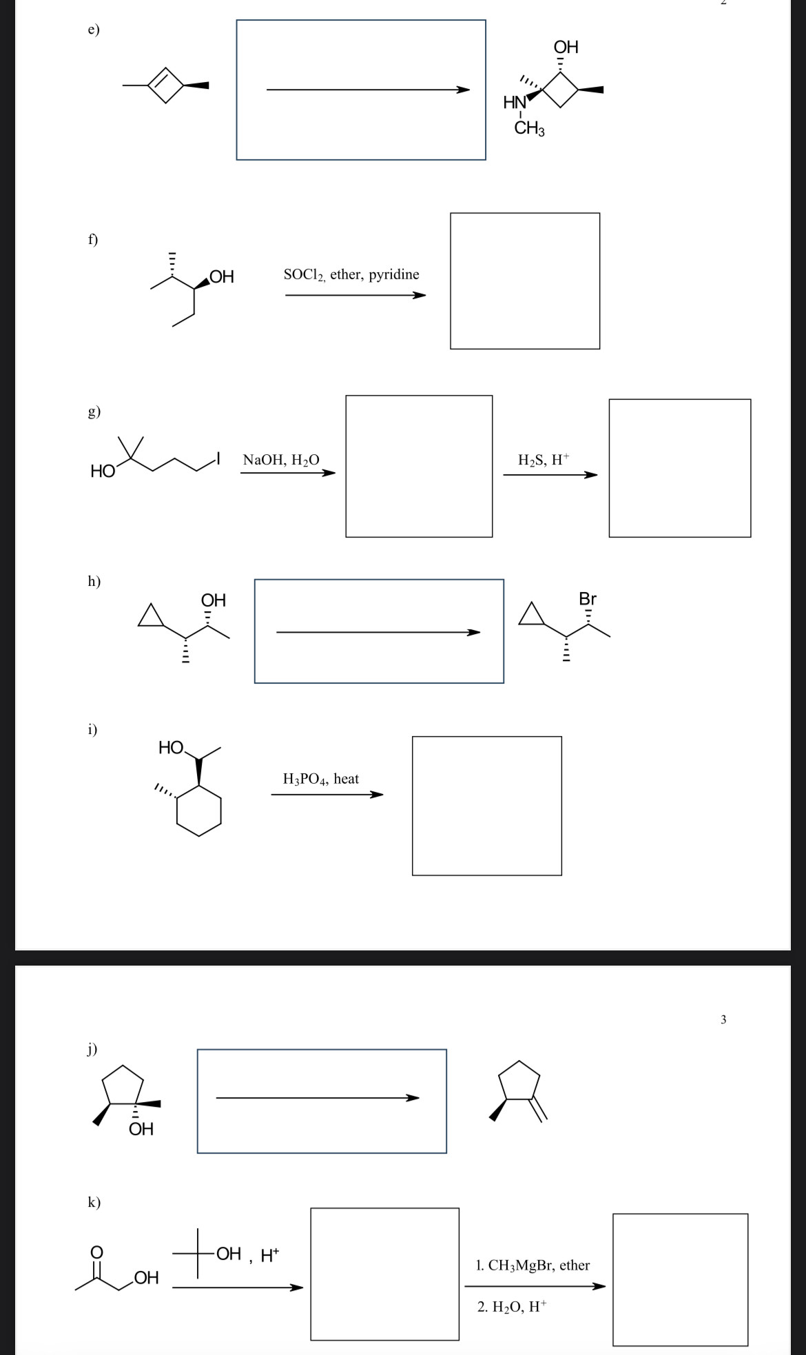 Solved pls draw the major product(s) ﻿formed including | Chegg.com