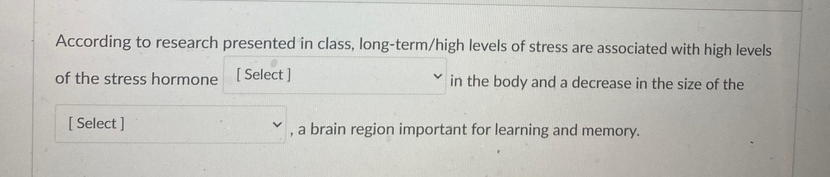 Solved According to research presented in class, | Chegg.com