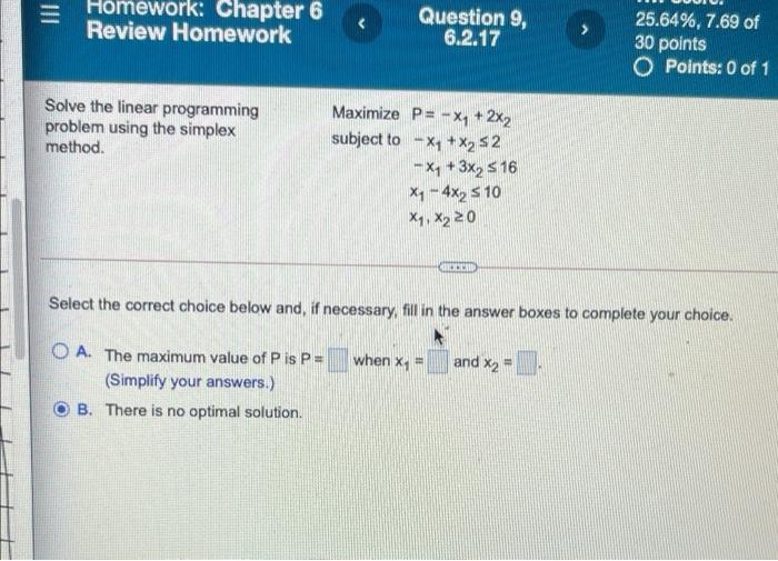 Solved TII Homework: Chapter 6 Review Homework Question 9 | Chegg.com