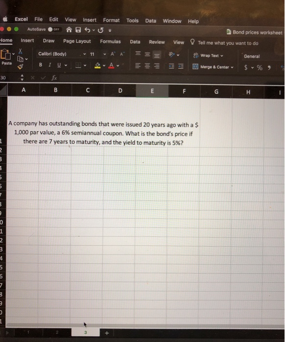 Solved Tools Data Window View Excel File Edit View Insert 7847