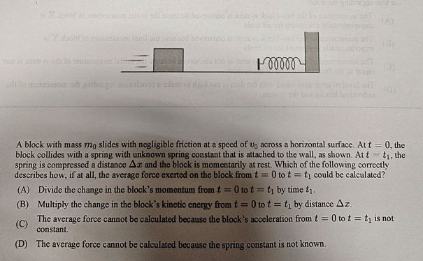 Solved A block with mass m0 ﻿slides with negligible friction | Chegg.com
