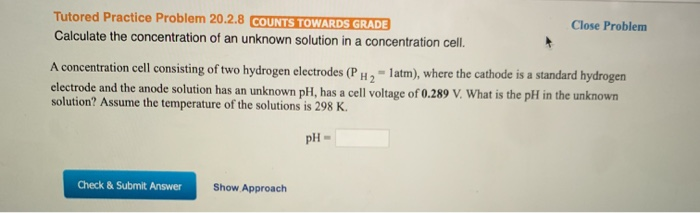Solved Close Problem Tutored Practice Problem 20.2.8 COUNTS | Chegg.com