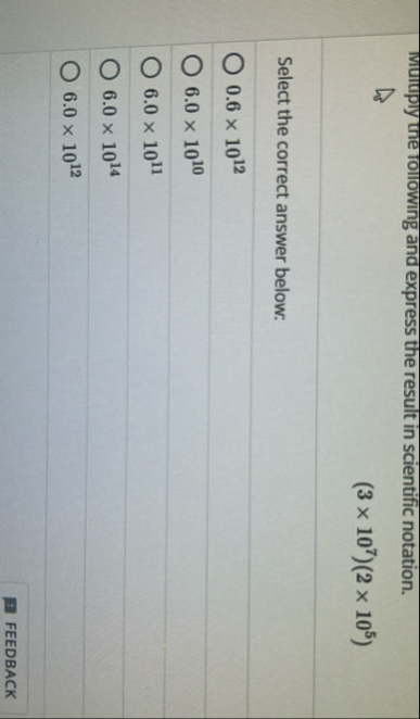 Solved Multiply the rollowing and express the result in | Chegg.com