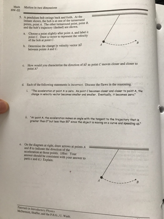 Solved Name 3. An object moves clockwise along the | Chegg.com