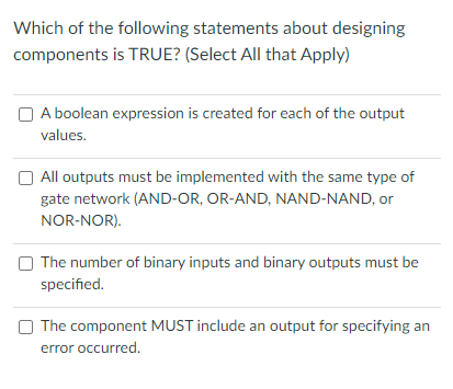 Solved Given Z(A,B,C,D), how many literals are in each term | Chegg.com