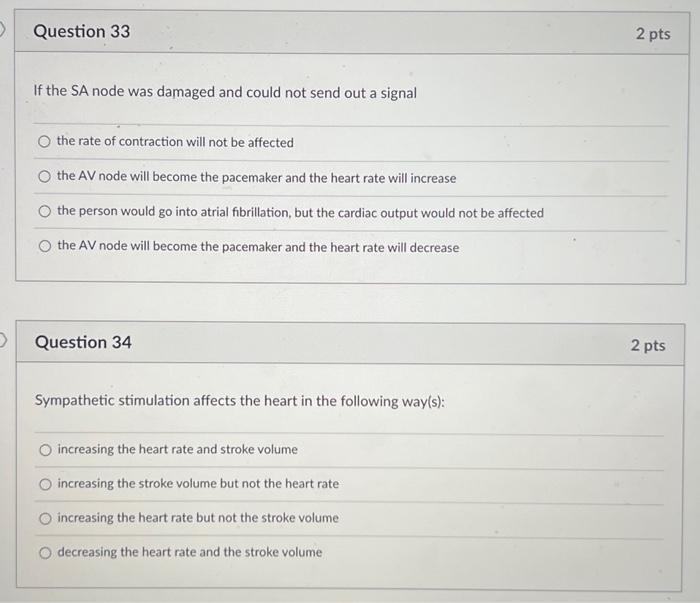 Solved If the SA node was damaged and could not send out a | Chegg.com