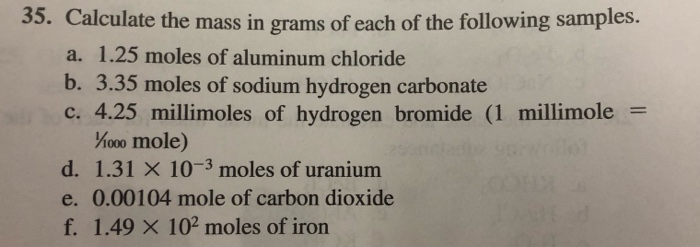 Solved 1. Use the average atomic masses given inside the | Chegg.com