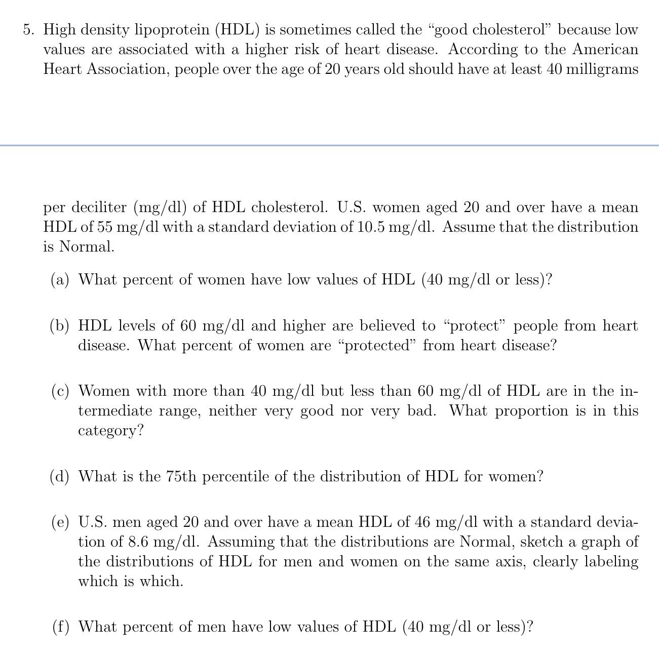 Solved High density lipoprotein (HDL) ﻿is sometimes called | Chegg.com