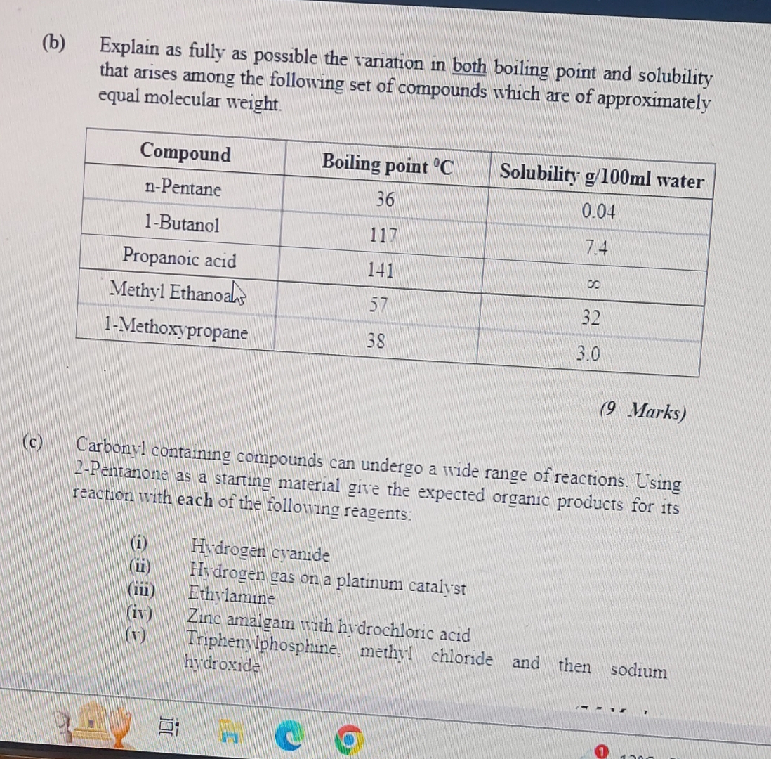 Solved (b) ﻿Explain as fully as possible the variation in | Chegg.com