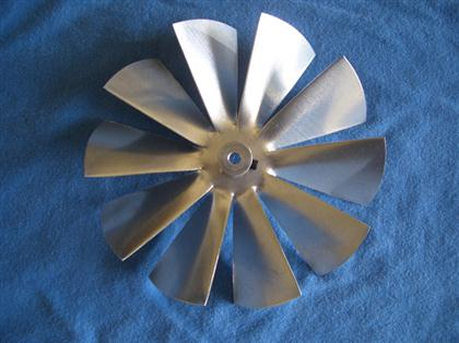 For the above fan blade, draw a Free Body Diagram | Chegg.com