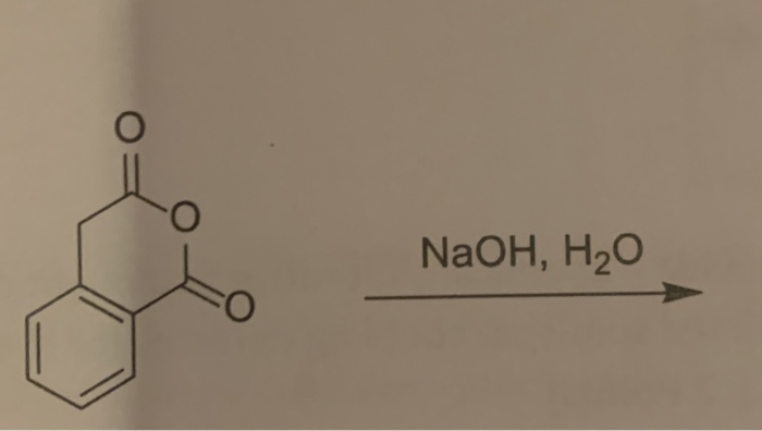 Solved NaOH, H20 | Chegg.com