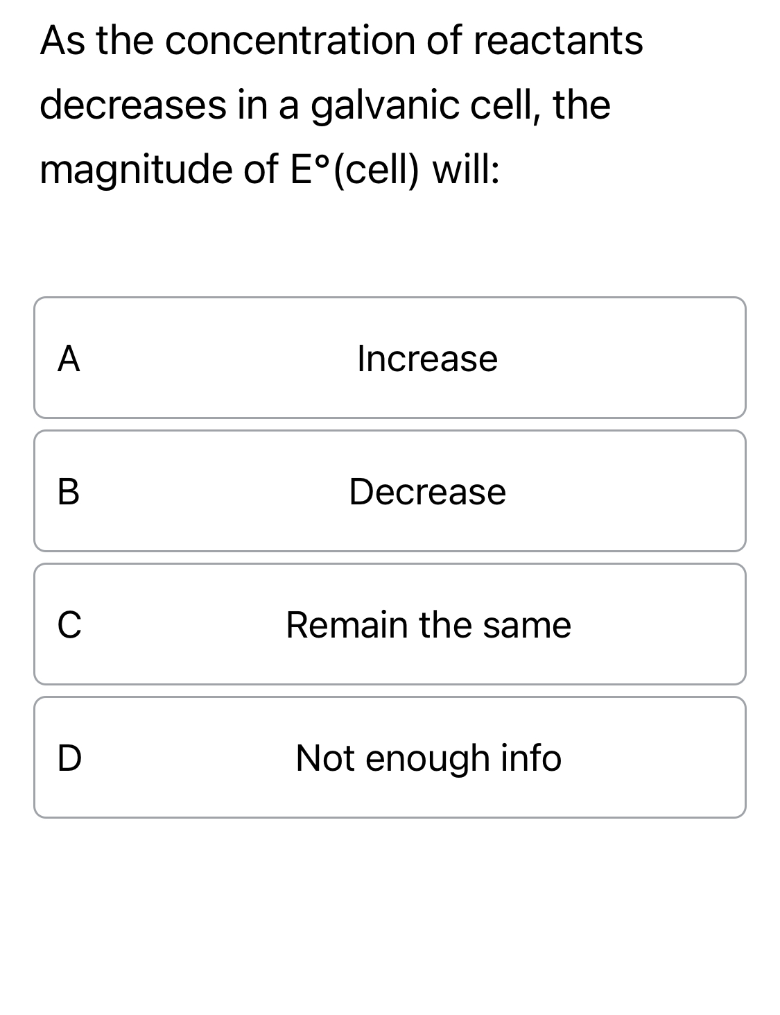 Solved As the concentration of reactants decreases in a | Chegg.com