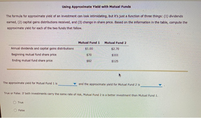 Solved 7. Forecasting mutual fund value Evaluating Mutual | Chegg.com
