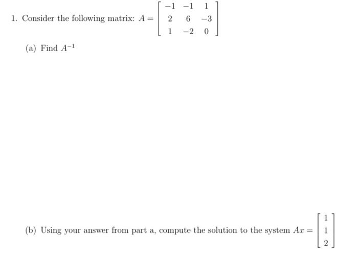 Solved please help solve question 1 part a and b | Chegg.com