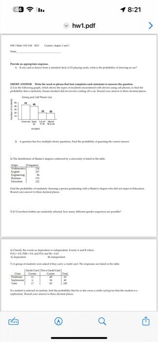 Solved A question has five multiple-choice questions. Find | Chegg.com