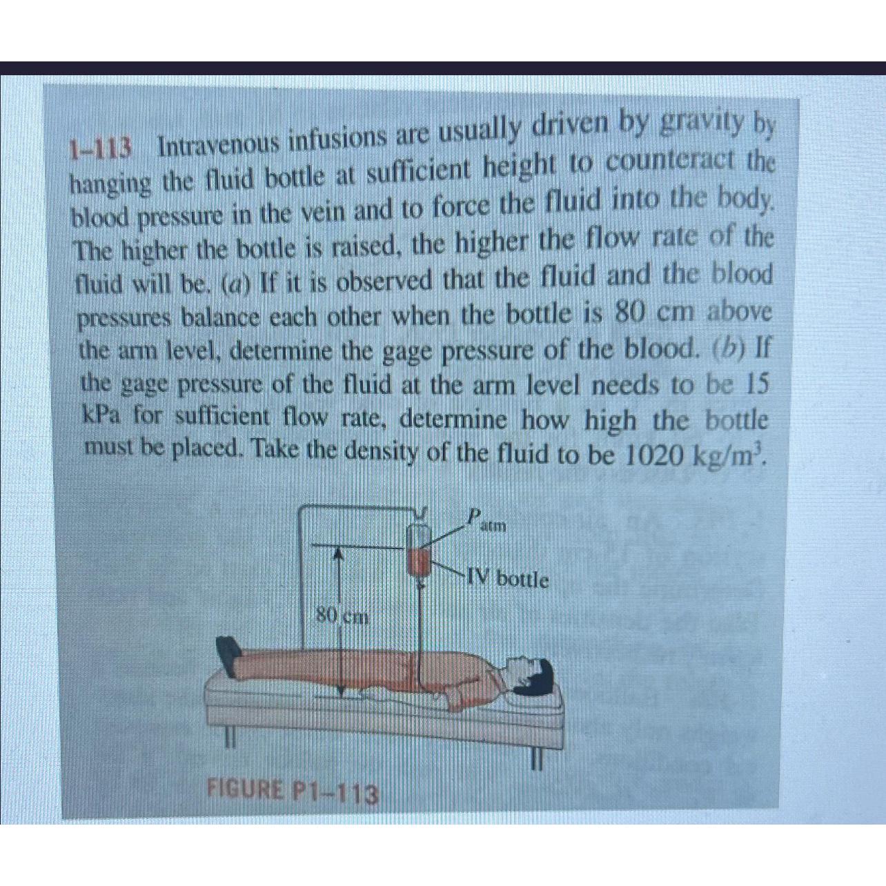Solved 1-113 ﻿Intravenous infusions are usually driven by | Chegg.com