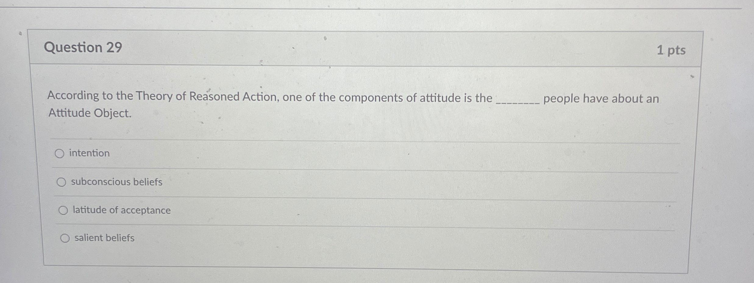 Solved Question 291 ﻿ptsAccording to the Theory of Reasoned | Chegg.com