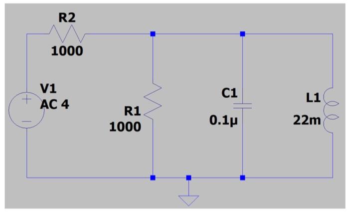 Solved For the circuit shown below: Do the frequency | Chegg.com