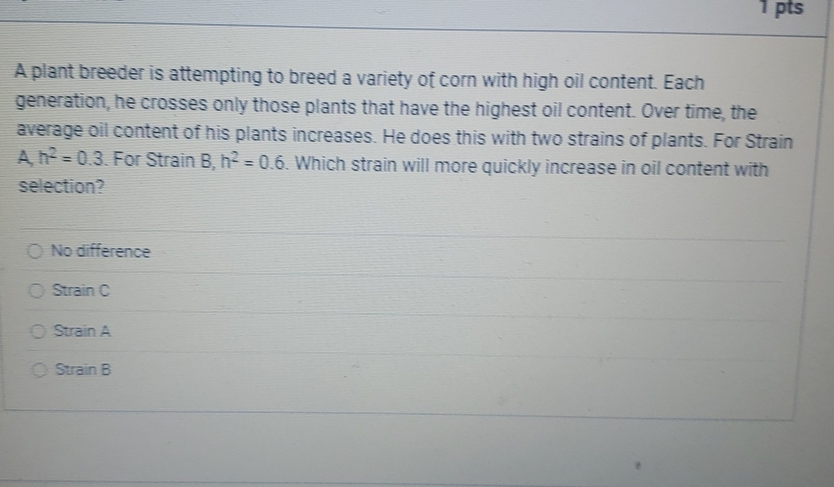 Solved A plant breeder is attempting to breed a variety of | Chegg.com