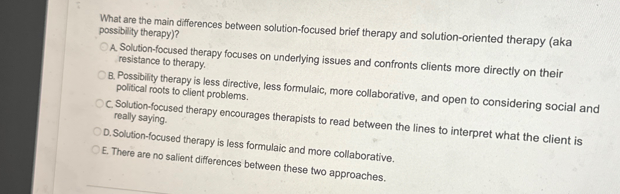 Solved What are the main differences between | Chegg.com