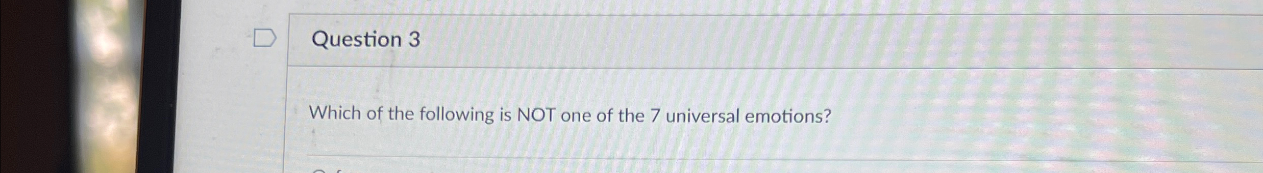 Solved Question 3Which of the following is NOT one of the 7 | Chegg.com