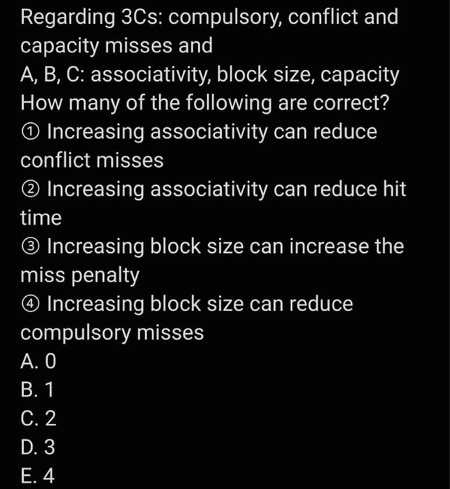 Solved Regarding 3Cs: compulsory, conflict and capacity | Chegg.com