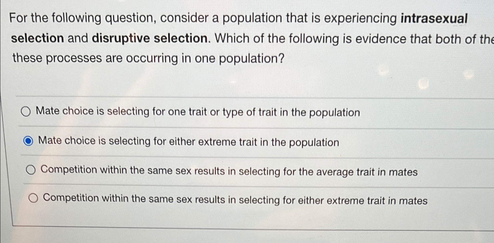 Solved For the following question, consider a population | Chegg.com